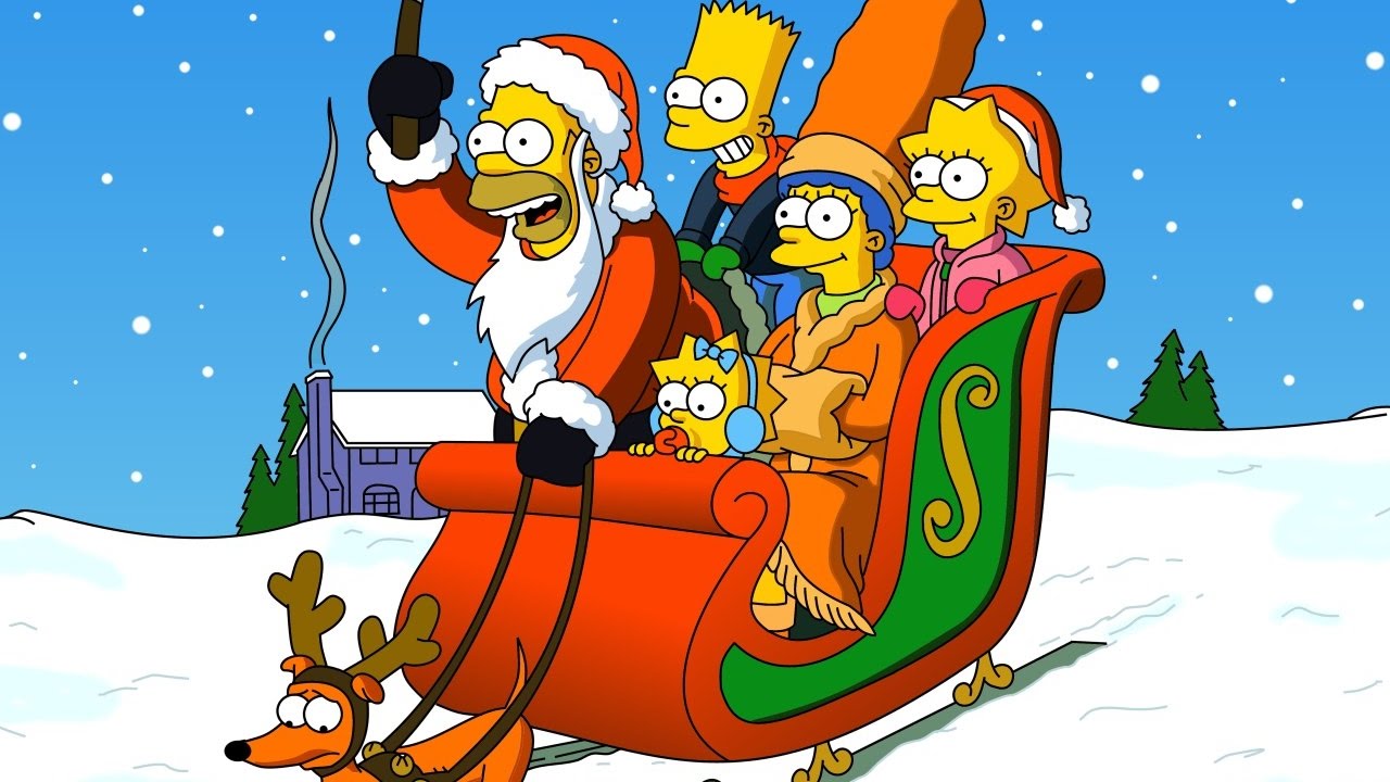 Los Simpson En Navidad Otro Ingrediente Más En La Mesa