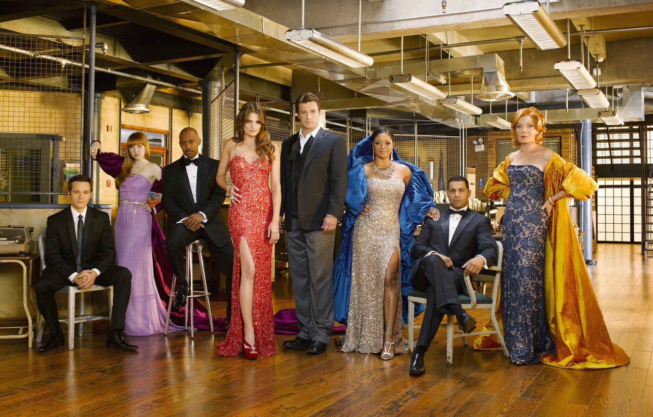 Así es el reparto de 'Castle', donde se juntan literatura y crimen