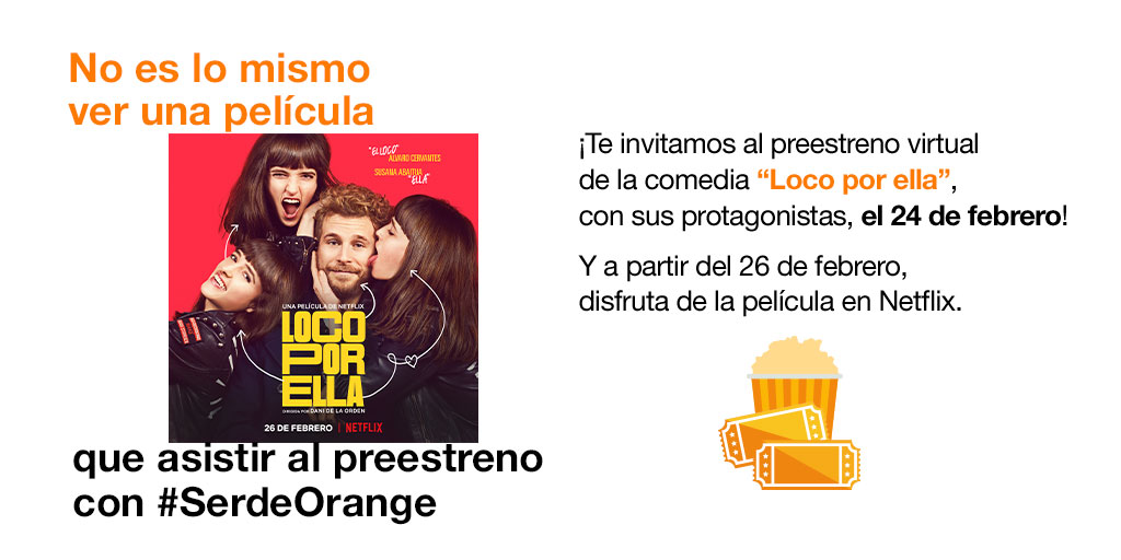 Acude Al Preestreno De Loco Por Ella La Nueva Comedia De Netflix
