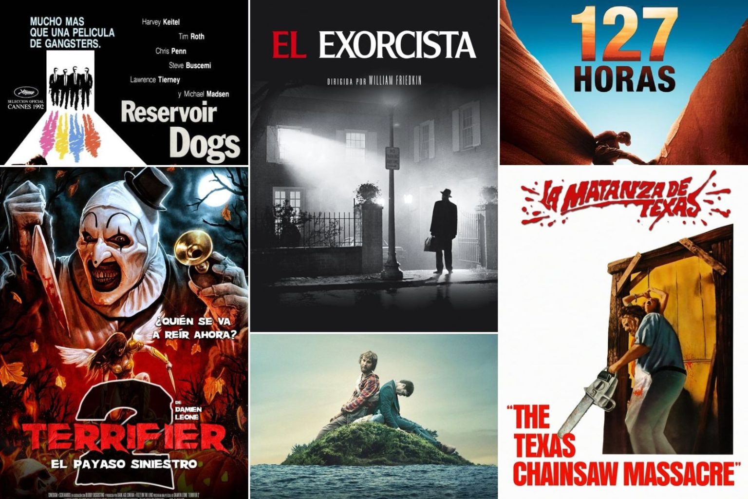 12 películas de mucho miedo que hicieron que huyera del cine